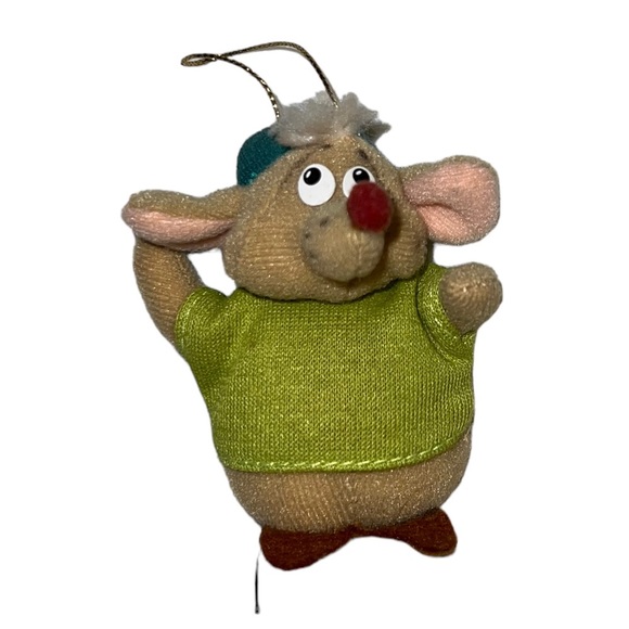 Disney | Holiday | Vintage Walt Disney Ornament Plush Gus The Mouse ...